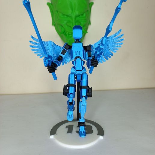 👼 Dummy 13 x Deadpool x Wolverine x Angel 18cm・Free 3MF File for 3D ...