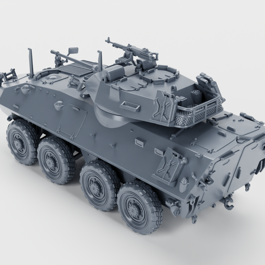 🥶 LAV-25 (USMC Light Armored Vehicle) (US, Cold, War) (1:56 and 1:100 ...