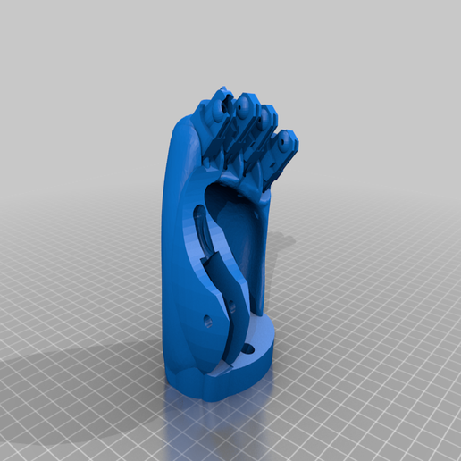 Free 3D file Forefinger Gripper Hand ・3D printer model to download・Cults