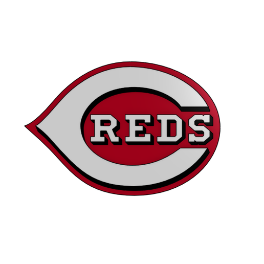 ⚾ Cincinnati Reds Logo・ STL File for 3D printing・Cults