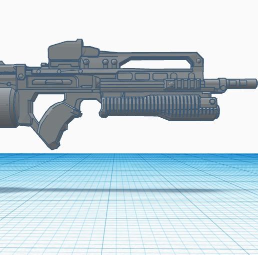 🔫 1:18 STA 52 Helghast rifle (killzone 2)・ STL File for 3D printing・Cults