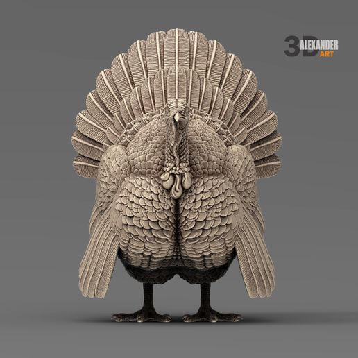 🖨️ gobbler 3D print model・ STL File for 3D printing・Cults