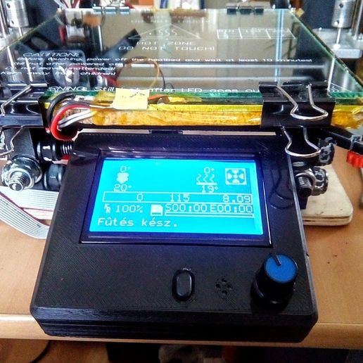 🧞‍♂️ prusa i3 rework 1.5 RepRapDiscount Full Graphic Smart Controller Holder・Archivo 3D Gratis ...