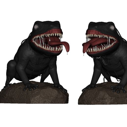 🐸 Venomized Frog from Venom Last Dance・ STL File for 3D printing・Cults