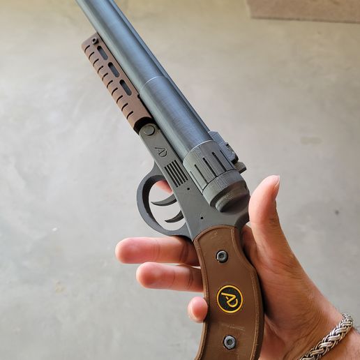 🔫 K-211 Sci-Fi Shotgun for PPS Airsoft Shells・ 3D File for 3D printing ...