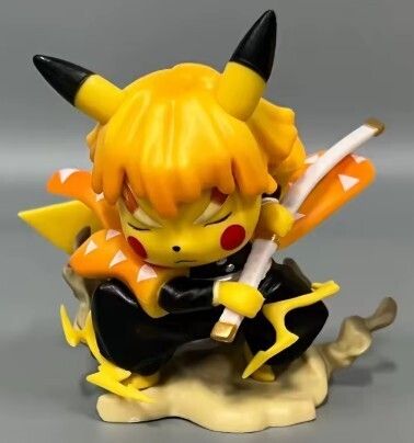 🐉 Pikachu Zenitsu・ STL File for 3D printing・Cults