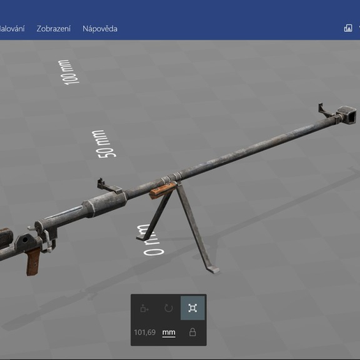 Free 3D file Antitank rifle PTRD-1941, 14.5 mm 🔫 ・Object to download and to 3D print・Cults