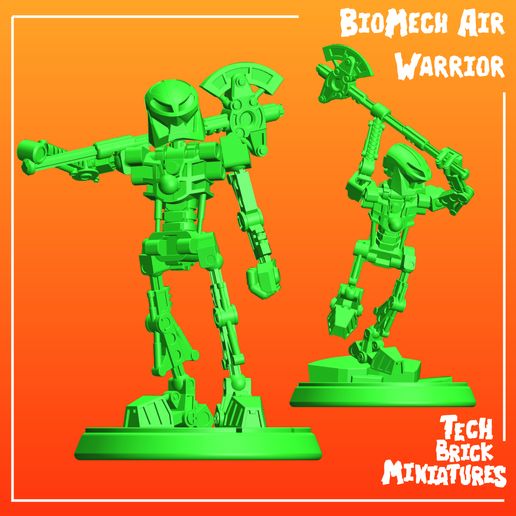 🤖 BioMech Elemental mask warrior COLLECTION・ 3D File for 3D printing・Cults