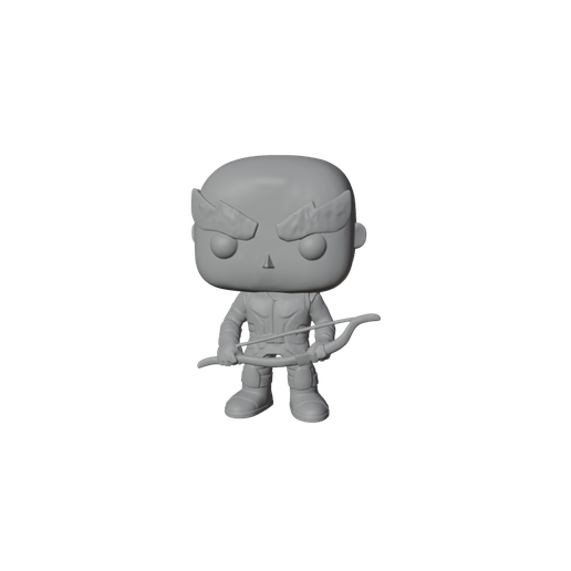 🦸 Hawkeye Funko Marvel 3D Printable Figure – STL + GLB Superhero Model ...