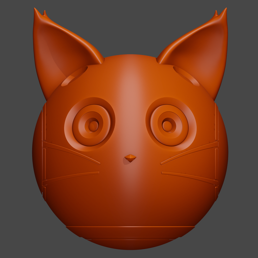 🐱 Hi-Fi RUSH BALL 808 Cat for 3d print・ STL File for ・Cults