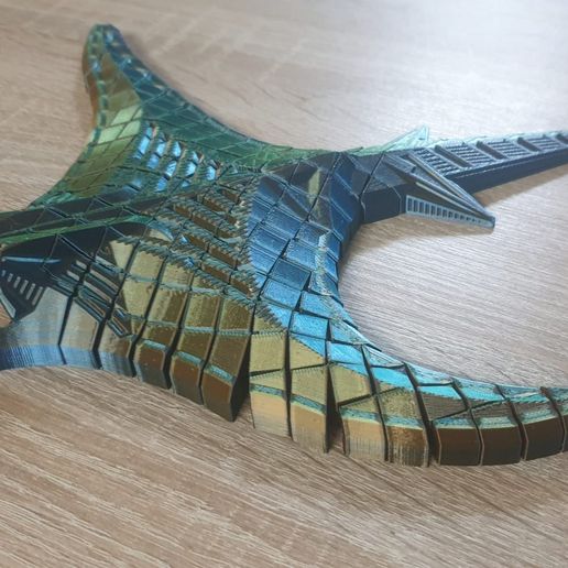 🤖 2x CYBER ROBOT MANTA RAY flexible // articulated-tail and stinger ...