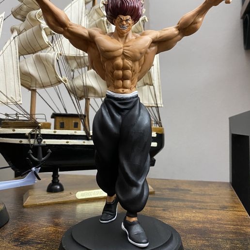 Yujiro Hanma imprimable en 3D • fait avec Elegoo mars 3 pro・Cults