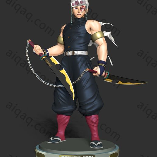 STL file Tengen Uzui 🥅 (OBJ)・3D printable model to download・Cults