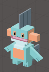 🦸 Marshtomp minecraft・ STL File for 3D printing・Cults