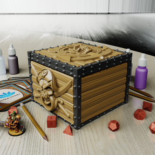 🏴‍☠️ Pirate organizer・ 3D File for 3D printing・Cults