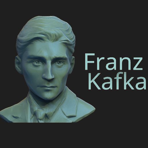 Archivo STL Franz Kafka 👫 (OBJ)・Plan para descargar y imprimir en 3D・Cults