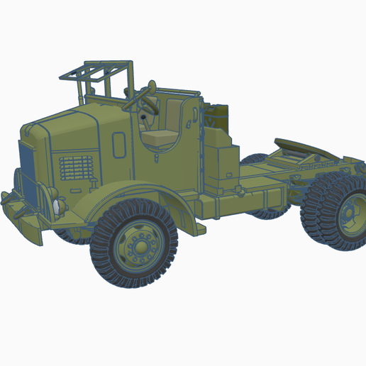 🚚 IHC M426 COE・ STL File for 3D printing・Cults