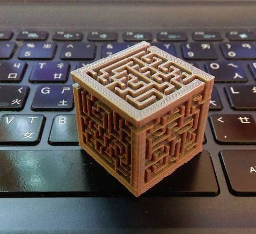 Free STL file Cube maze 🎨 ・3D printing template to download・Cults
