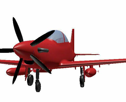 ️ Pilatus PC-21, 1100mm・ 3D File for 3D printing・Cults