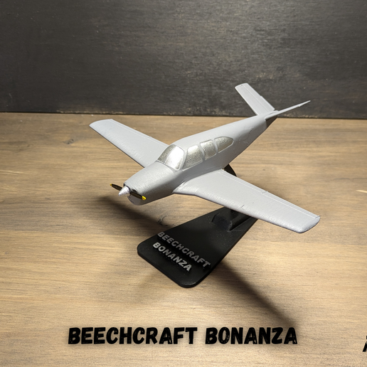 STL file Beechcraft BONANZA scale model ️ ・3D printable model to ...