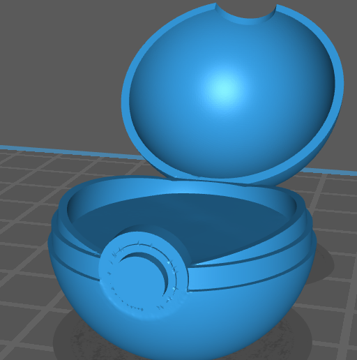 🐉 Pokeball Miniature Base Display・Free STL File for 3D printing・Cults