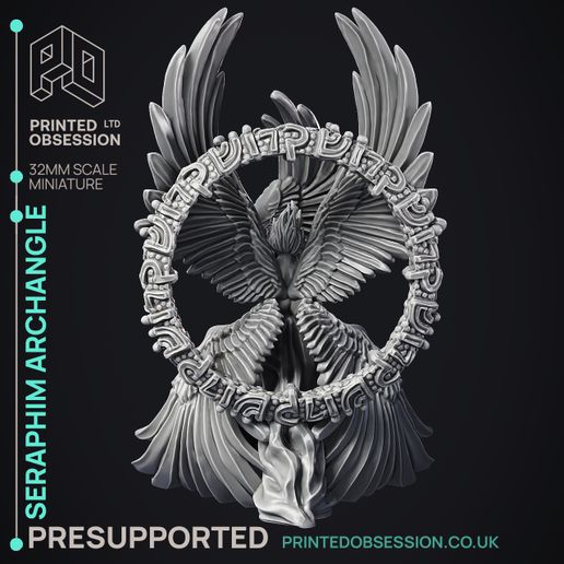📈 Seraphim - Heaven hath no fury - PRESUPPORTED - Illustrated and Stats ...