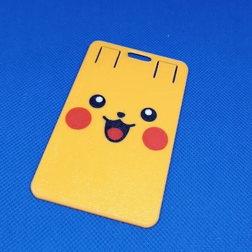🪪 Pokémon ID card/badge holder | STL 3MF・Free STL File for 3D printing ...