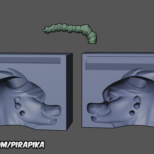 🐉 Hellen Dragon - Stroker with Molds (Exclusive)・ 3D File for 3D ...