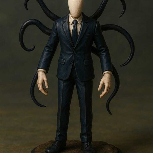 👨 Miniatures Of Horror - Slenderman・ STL File for 3D printing・Cults