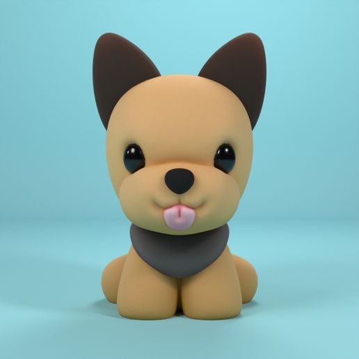 STL file Chibi dogs 🐕 (3MF)・3D print model to download・Cults