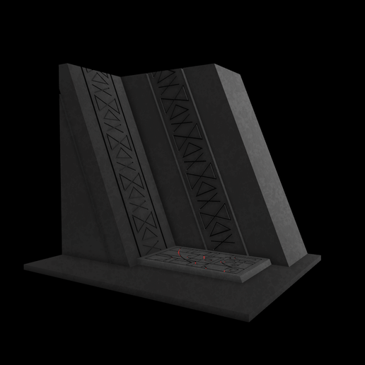 Archivo 3D Diorama del Templo de los Sith de Star Wars para figuras de ...