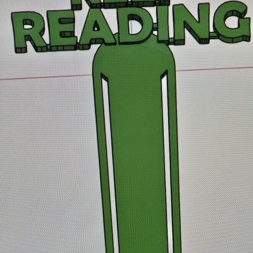 🔖 Bookmark Keep Reading・ STL File for 3D printing・Cults