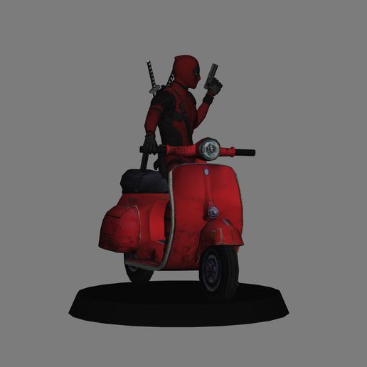 🎬 Deadpool - Deadpool Movie LOW POLYGONS AND NEW EDITION・ STL File for ...