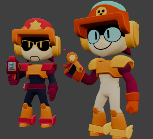 STL file 10 brawlers from bawlstars ⭐ ・3D printable model to download・Cults