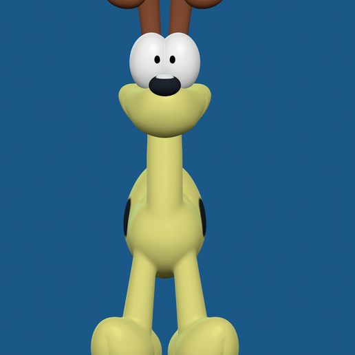 🐕 Garfield's Odie・ STL File for 3D printing・Cults