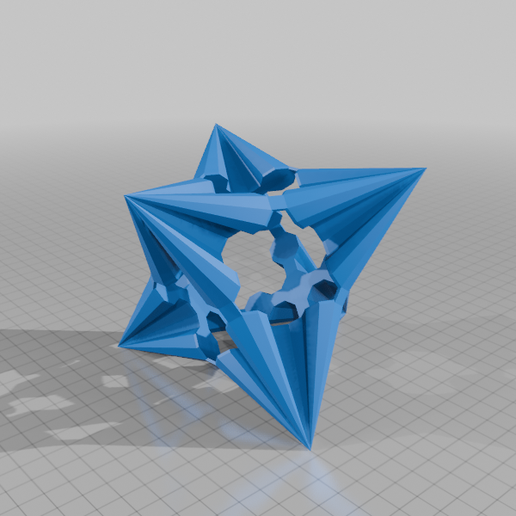 Free 3D file CUBIC STAR 1 ⭐ ・3D printable model to download・Cults