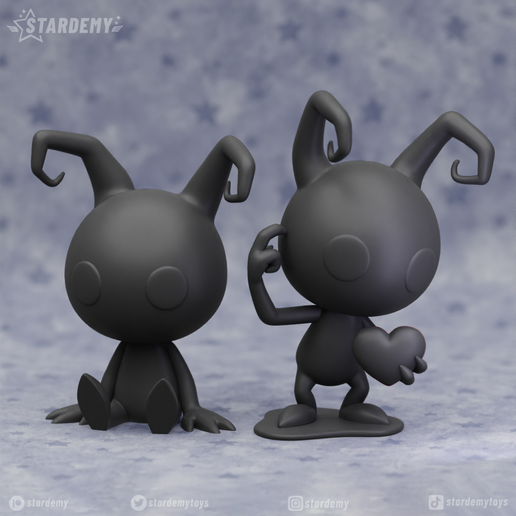 🥰 Kingdom Hearts Heartless Shadow Miniature・ 3D File for 3D printing・Cults