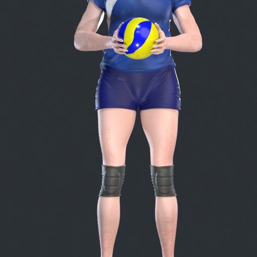 Archivo STL Voleibol, volleyball 🏐 ・Plan imprimible en 3D para ...