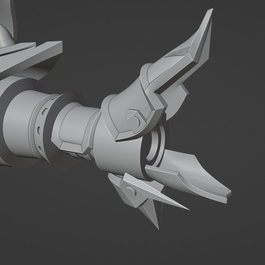 🦈 Jinx Arcane Shark Gun 3D Model Digital File - League of Legends ...