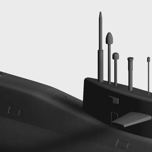 🔫 1/200 ARIHANT CLASS SSBN SCALE MODEL・Free STL File for 3D printing・Cults