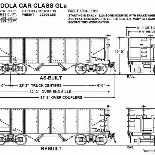 STL file GLa Hopper Car - G scale 🚗 ・3D print model to download・Cults