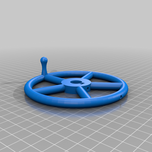 Free 3D file Handwheels 5,6,8mm, 0.25,0,4375,0.5in・3D printable model ...