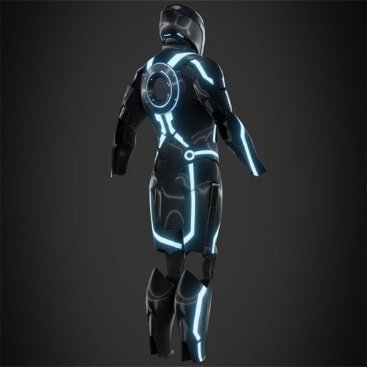 💾 Tron Legacy Sam Flynn Full Armor and Disk for Cosplay・ 3D File for 3D ...