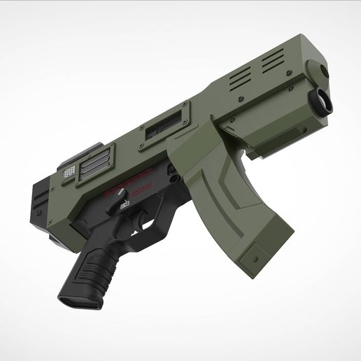 🎬 Modified H&K MP5K from the movie Doom 3d print model・ STL File for ・Cults