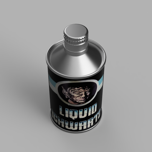 🥫 Spaceballs Can of Liquid Schwartz Prop・ 3D File for 3D printing・Cults