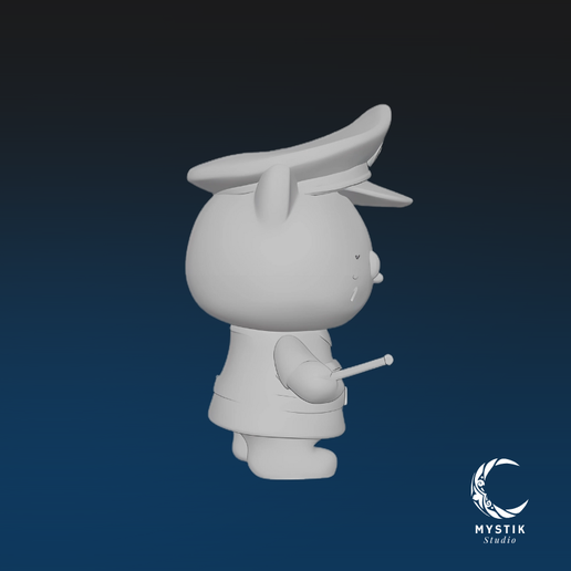 Hello Kitty Police - The Cutest Cat in Official Version 👮‍♀️🚓・ STL File ...