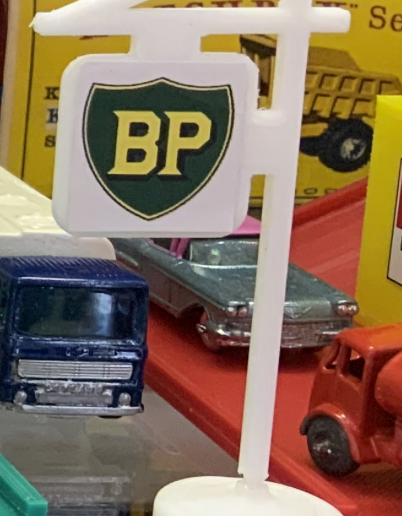 Free STL file BP Sign 1:64 scale Vintage 🏘️ ・Template to download and ...