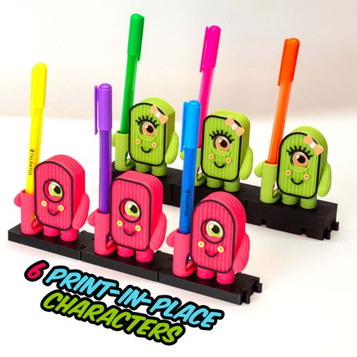 🖊️ Cardboard Crew: Modular Desk Organizer・ STL File for 3D printing・Cults