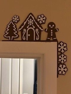 gingerbread door frame