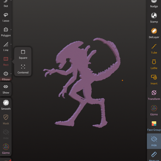 👽 Alien・Free STL File for 3D printing・Cults